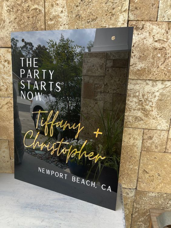 Acrylic Signs Anaheim, CA | Custom Acrylic Sign Design