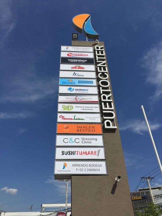 Mall Signs Anaheim, CA | Custom Mall Sign Design