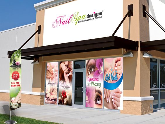 Salon Signs Anaheim, CA | Custom Salon Sign Design