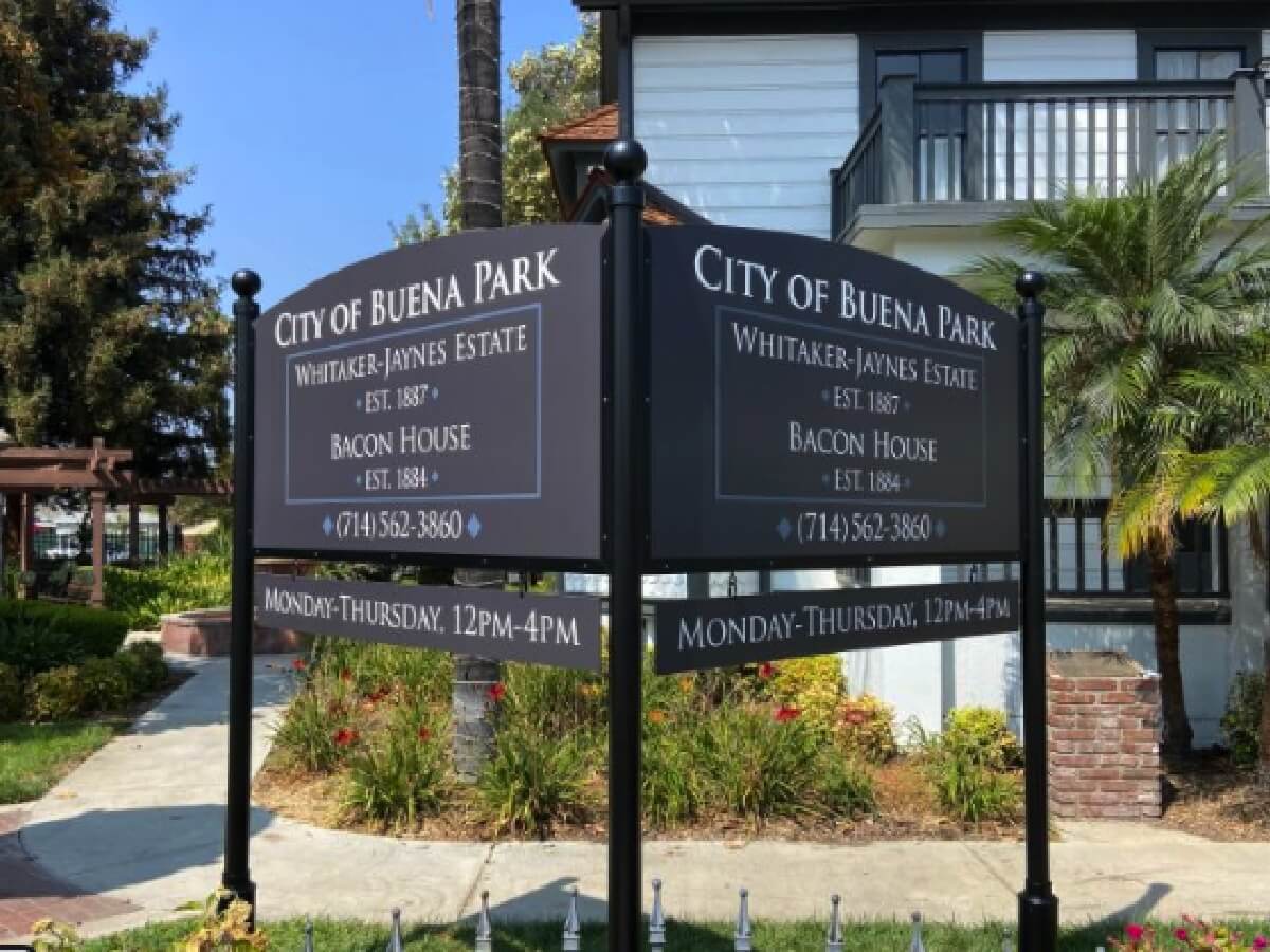 Informational Signs Anaheim, CA | Custom Informational Sign Design